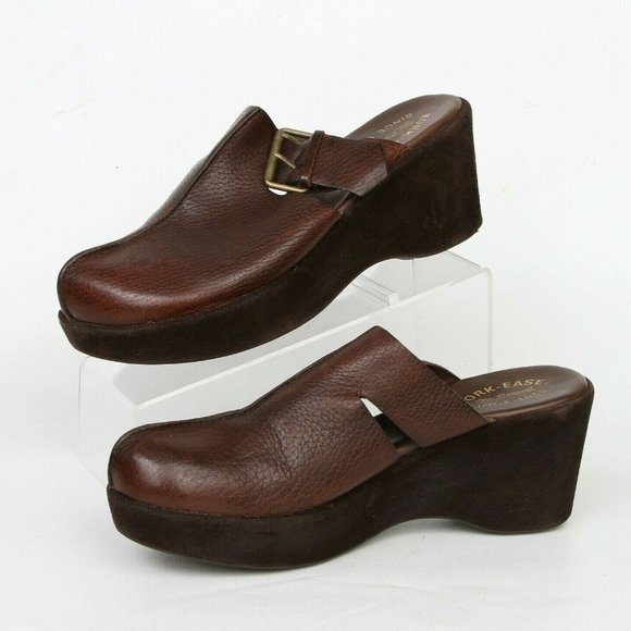 Kork-Ease | Shoes | Kork Ease Split Toe Slip On Platform Mules Clogs ...